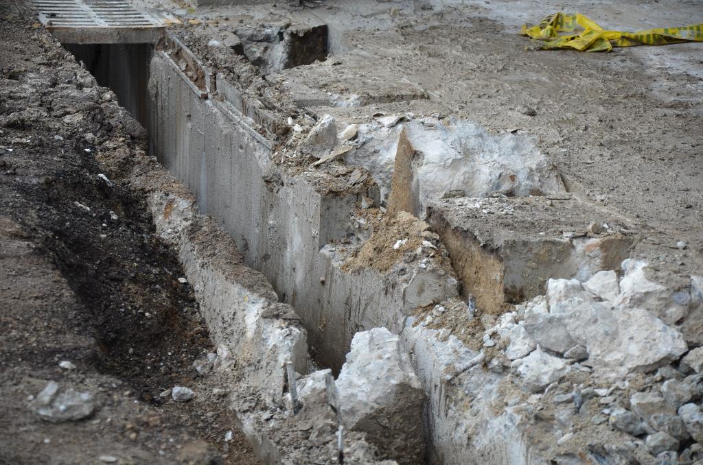 Trench Drain Construction - CBK Construction